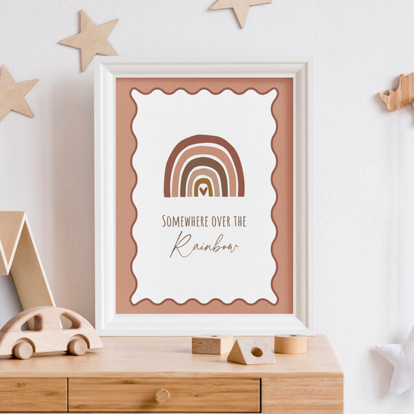Somewhere Over The Rainbow Print – Haus of Sketch & Design